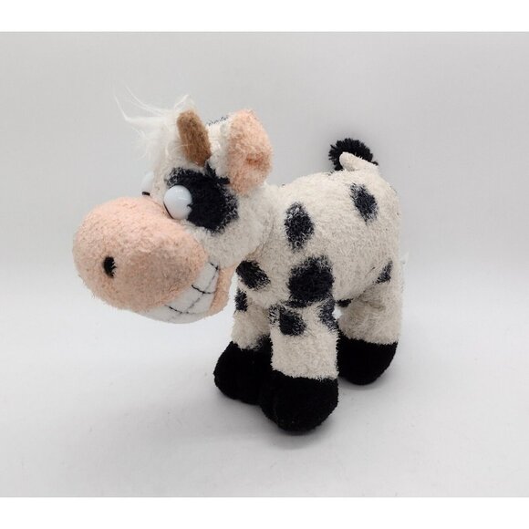 Russ | Toys | Russ Berrie Grinnies Terry Cloth Beanbag Cow Stuffed ...